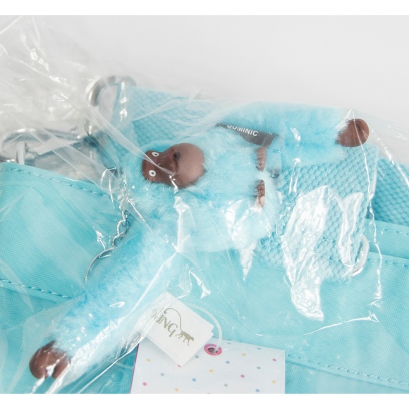 Kipling | Bags | Kipling Blue Splash Nylon New Shopper Medium Tote ...